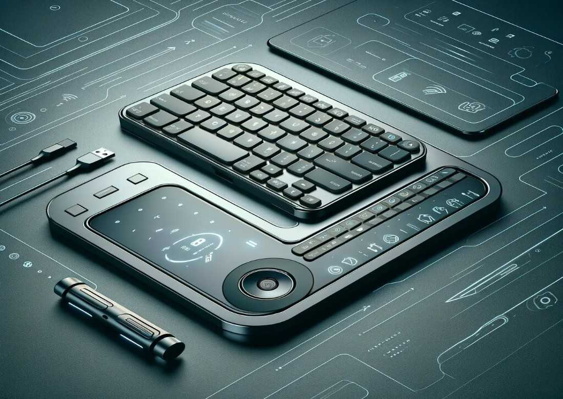 The best portable mini Bluetooth keyboard with touchpad