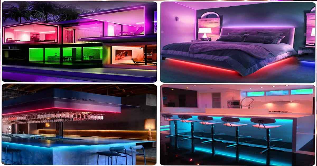 Aesthetic room with LED lights | Best Glow & Style Tips