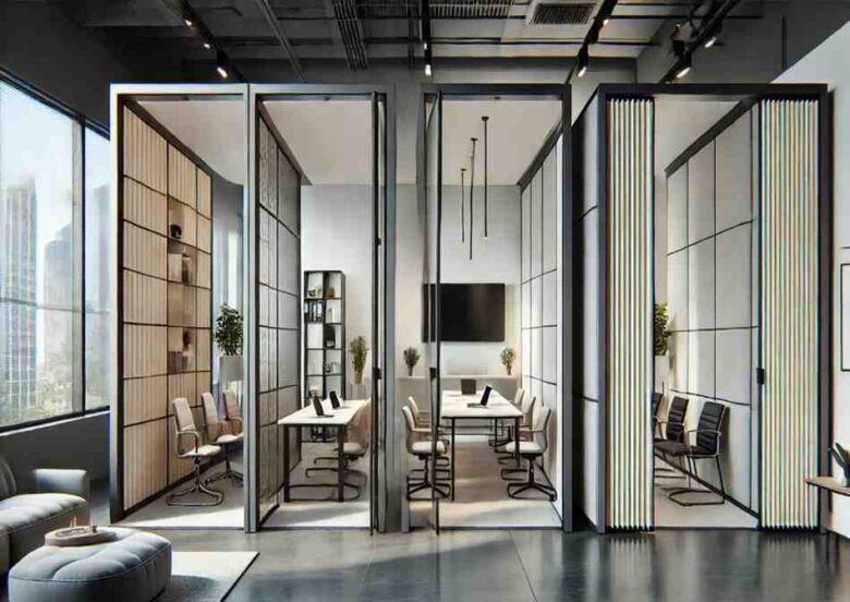 Sound proof room divider with maximum privacy and comfort